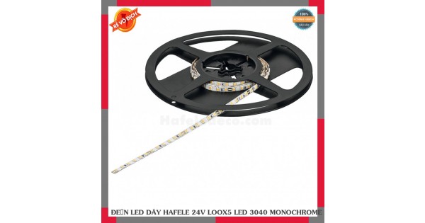 ĐÈN LED DÂY HAFELE 24V LOOX5 LED 3040 MONOCHROME 5MM Nhập khẩu Chính Hãng | HAFELE DECO