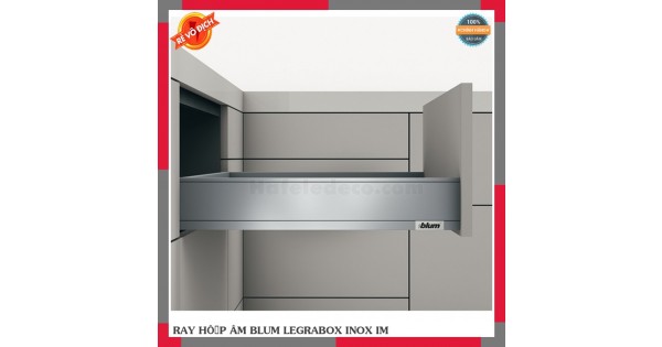 RAY HỘP ÂM BLUM LEGRABOX INOX IM Nhập khẩu Chính Hãng | HAFELE DECO