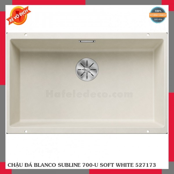 CHẬU ĐÁ BLANCO SUBLINE 700-U SOFT WHITE 527173 Nhập khẩu Chính Hãng ...