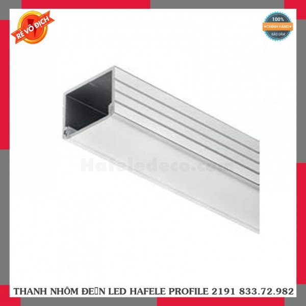 THANH NHÔM ĐÈN LED HAFELE PROFILE 2191 833.72.982 Nhập khẩu Chính Hãng ...